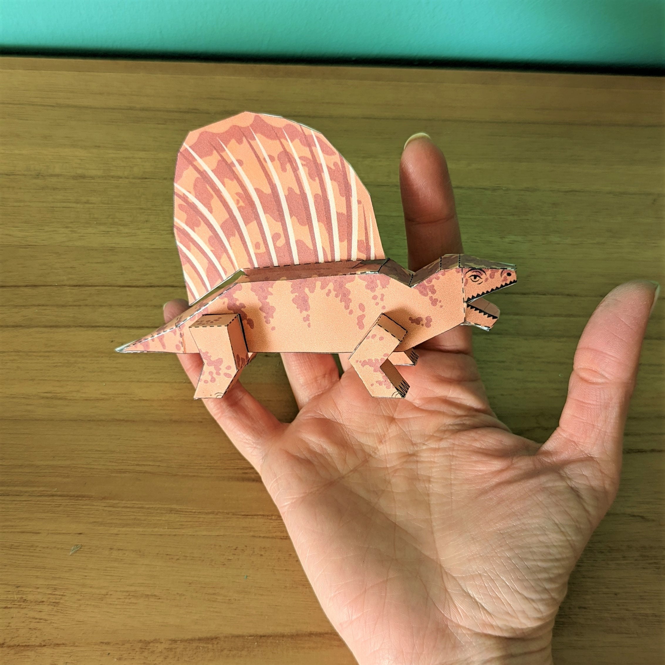 8 Dinosaurs 3d Papercraft Template / DIY Paper Dinosaurs / Origami ...