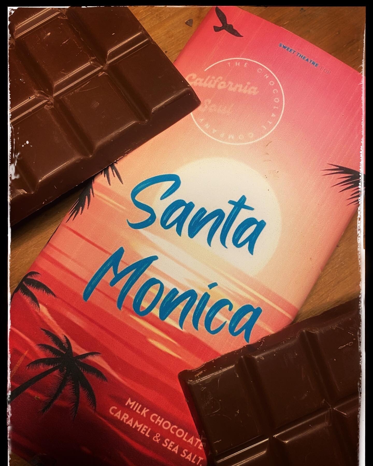 Santa Monica Chocolate Bar by California Soul Chocolate. - Etsy
