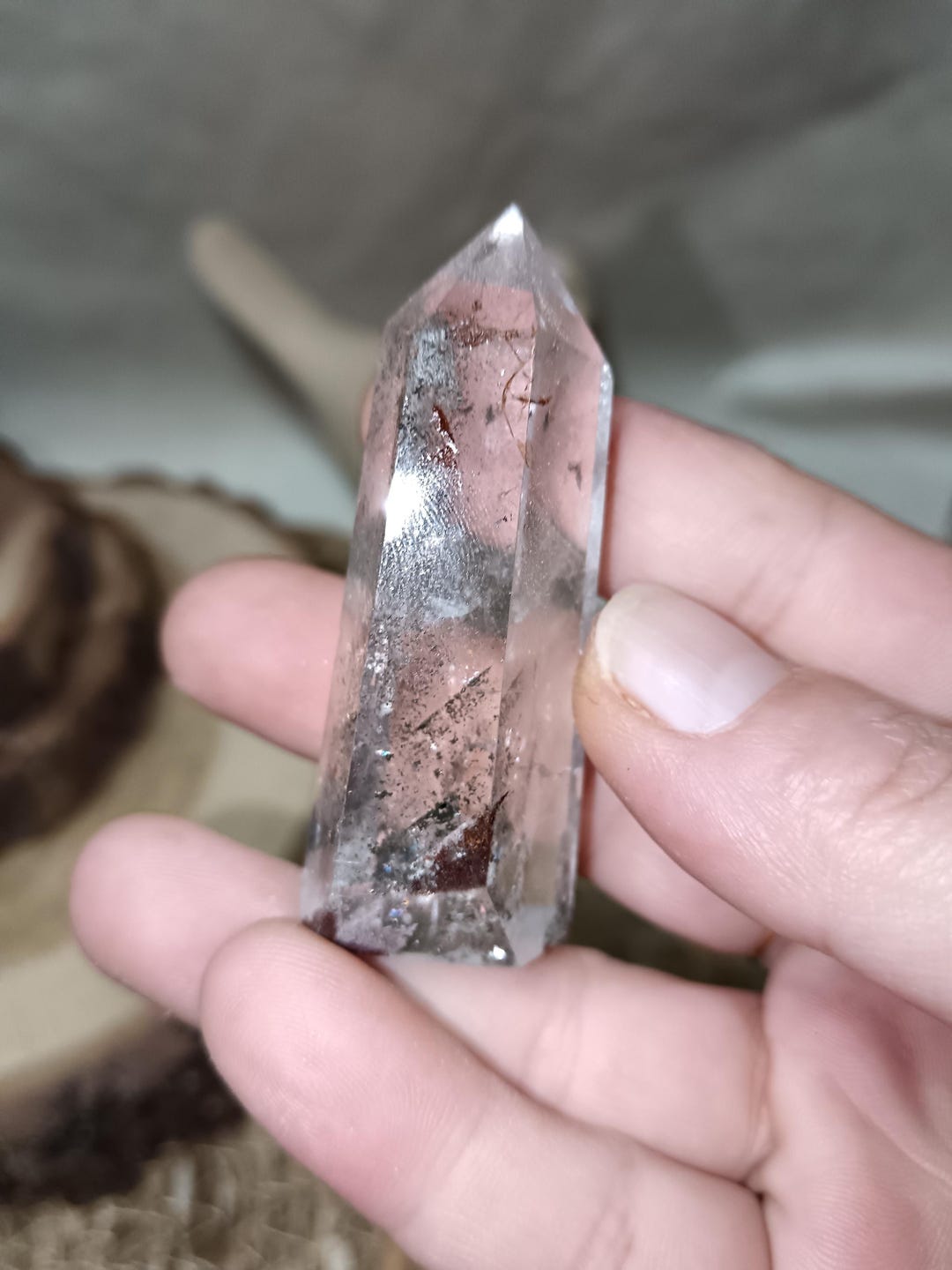 Lodolite Point, Shaman's Stone - Etsy