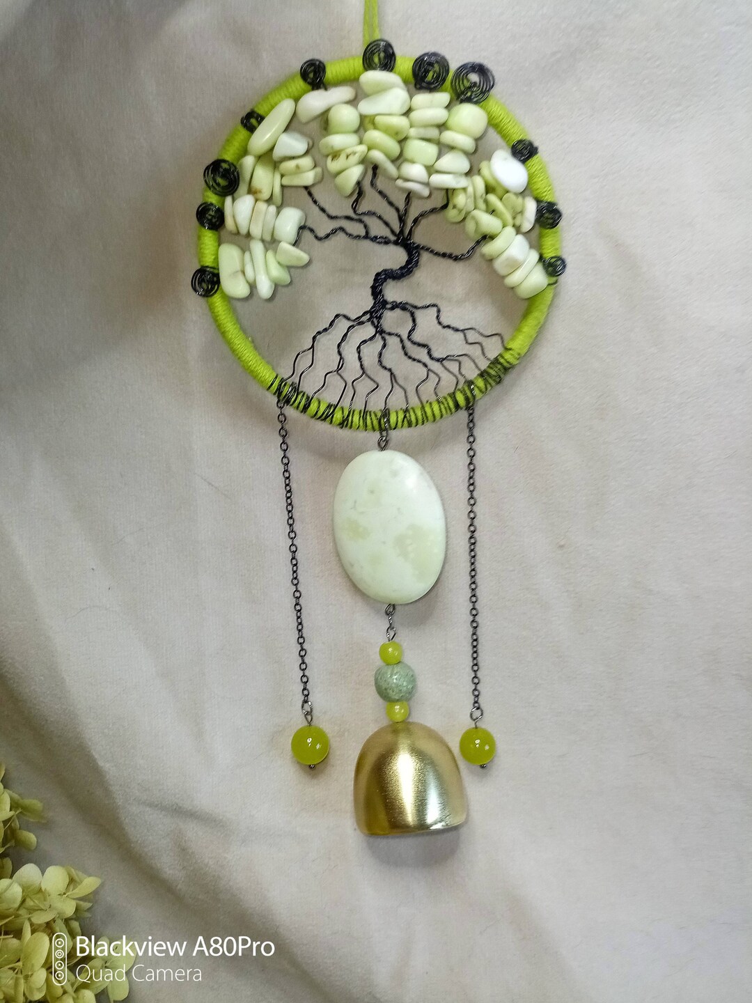 Small Chime, Witch's Bell, Tree of Life Lemon Chrysoprase - Etsy