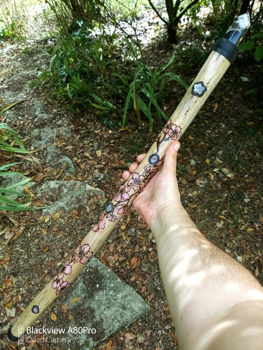 Sceptre baguette magique bâton de soin énergétique bâton - Etsy France