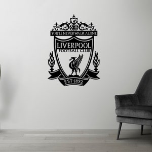 Liverpool Cut Svg Dxf File Wall Sticker Pdf Silhouette - Etsy Canada