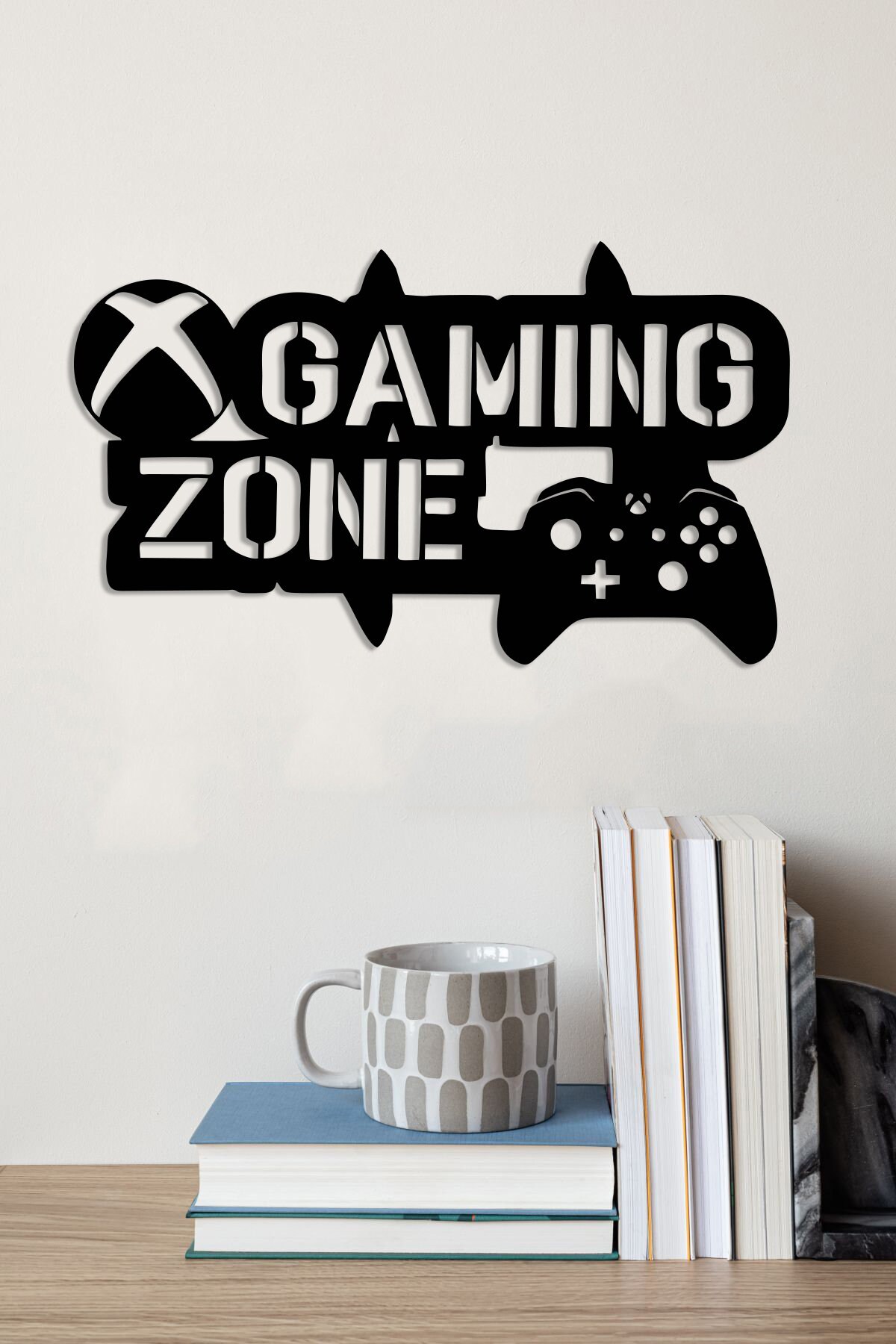 Buy Gaming Zone Svg Console Svg Cut Svg Dxf File Wall Sticker Pdf ...