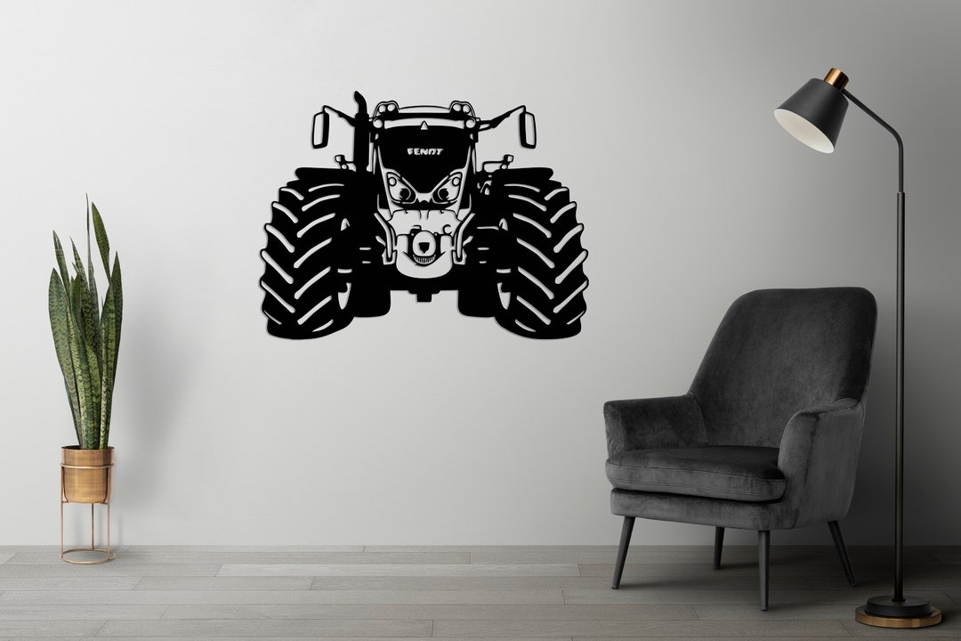 Traktor Schnitt svg dxf Datei Wandsticker pdf Silhouette - Etsy.de