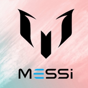 Messi Logo Cut Svg Dxf File Wall Sticker Pdf Silhouette - Etsy