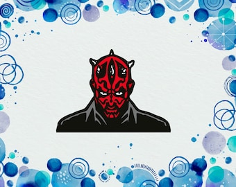 Darth Maul Svg File - Etsy