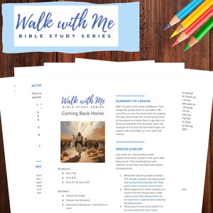 Coming Back Home, a Bible Study on the Book of Ezra. Includes Ezra 10:4 ...