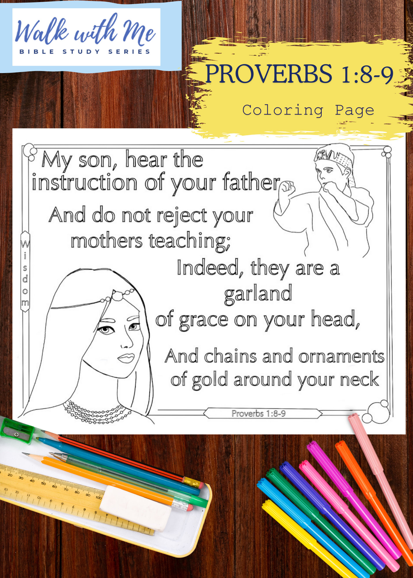 Intro to Proverbs -childrens' Bible Study - Etsy