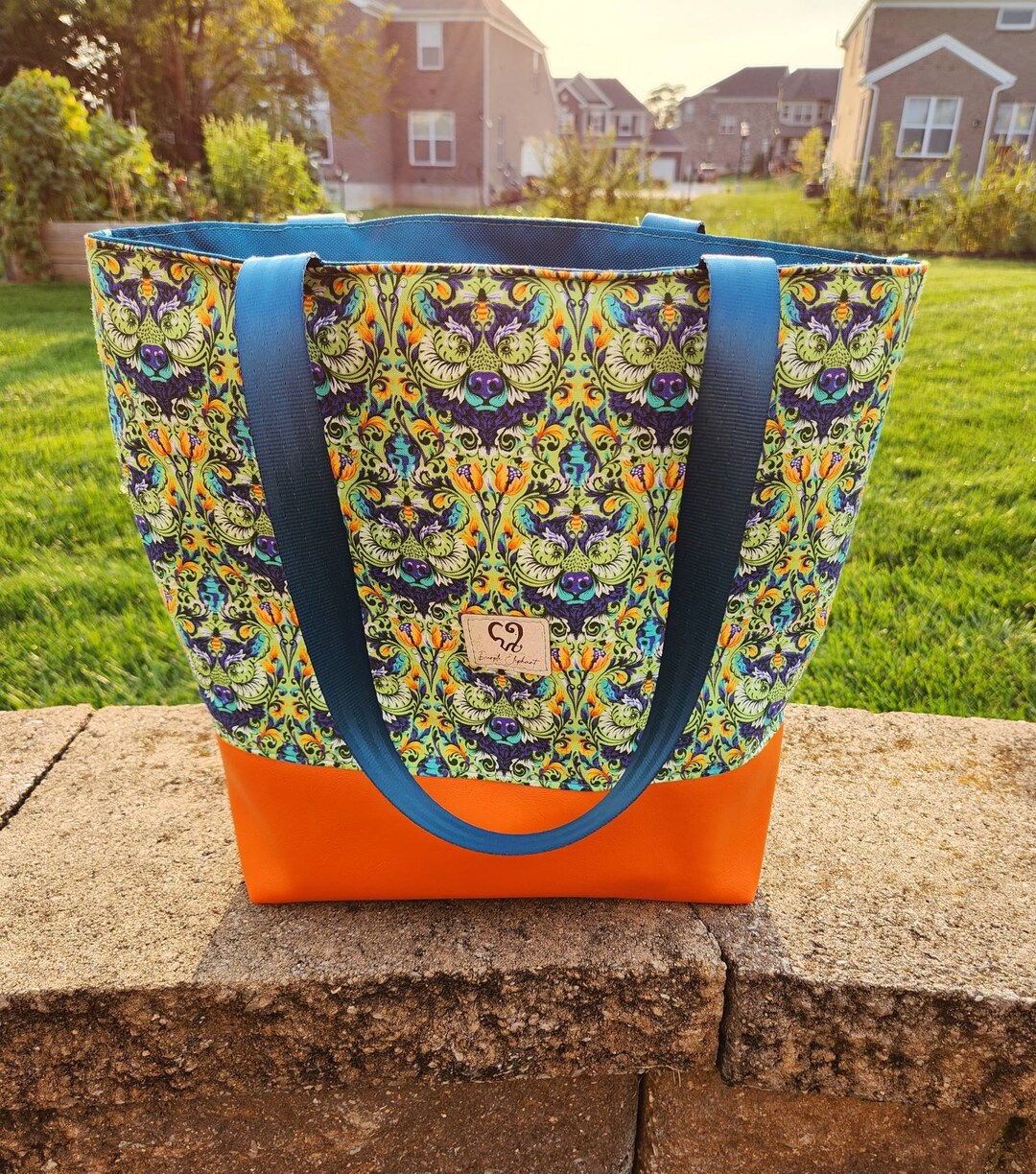 Tula Pink Badger Tote - Etsy