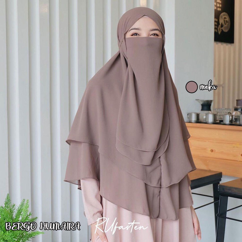 Khimar Bergo Khumaira | Instant Hijab | Instant Hijab Niqab - Etsy