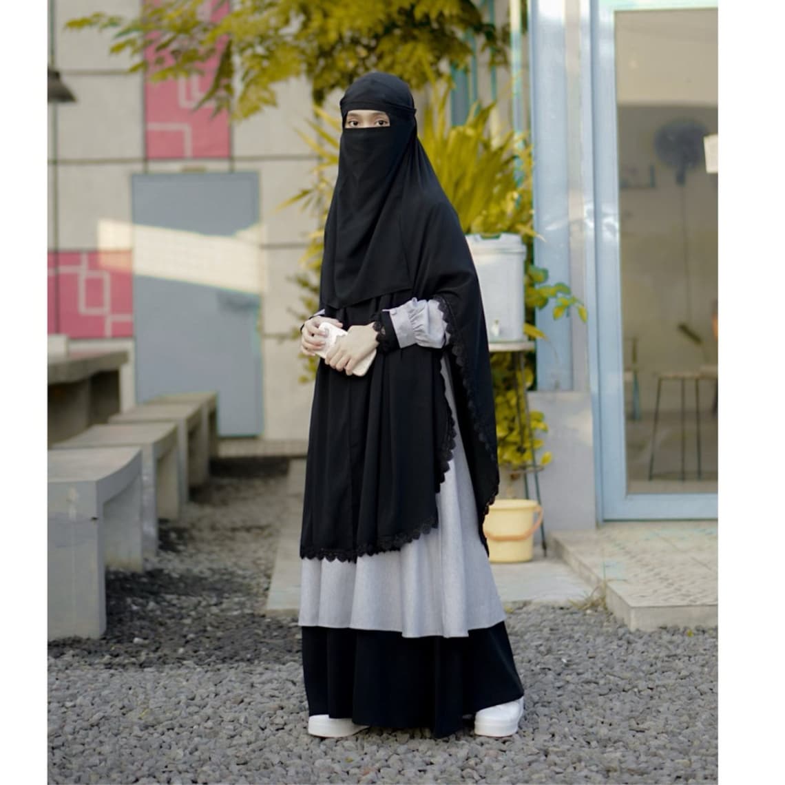 Abaya Khimar Set Niqab Syafiah Series Dress for Muslim - Etsy