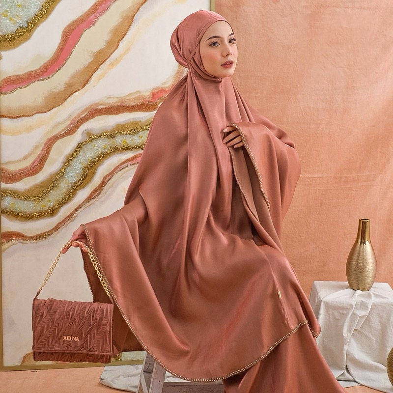 Muslim Prayer Dress Amora /islamic Prayer Dress / Islamic Prayer ...