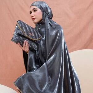 Muslim Prayer Dress Shimer Amora Series /islamic Prayer Dress / Islamic ...