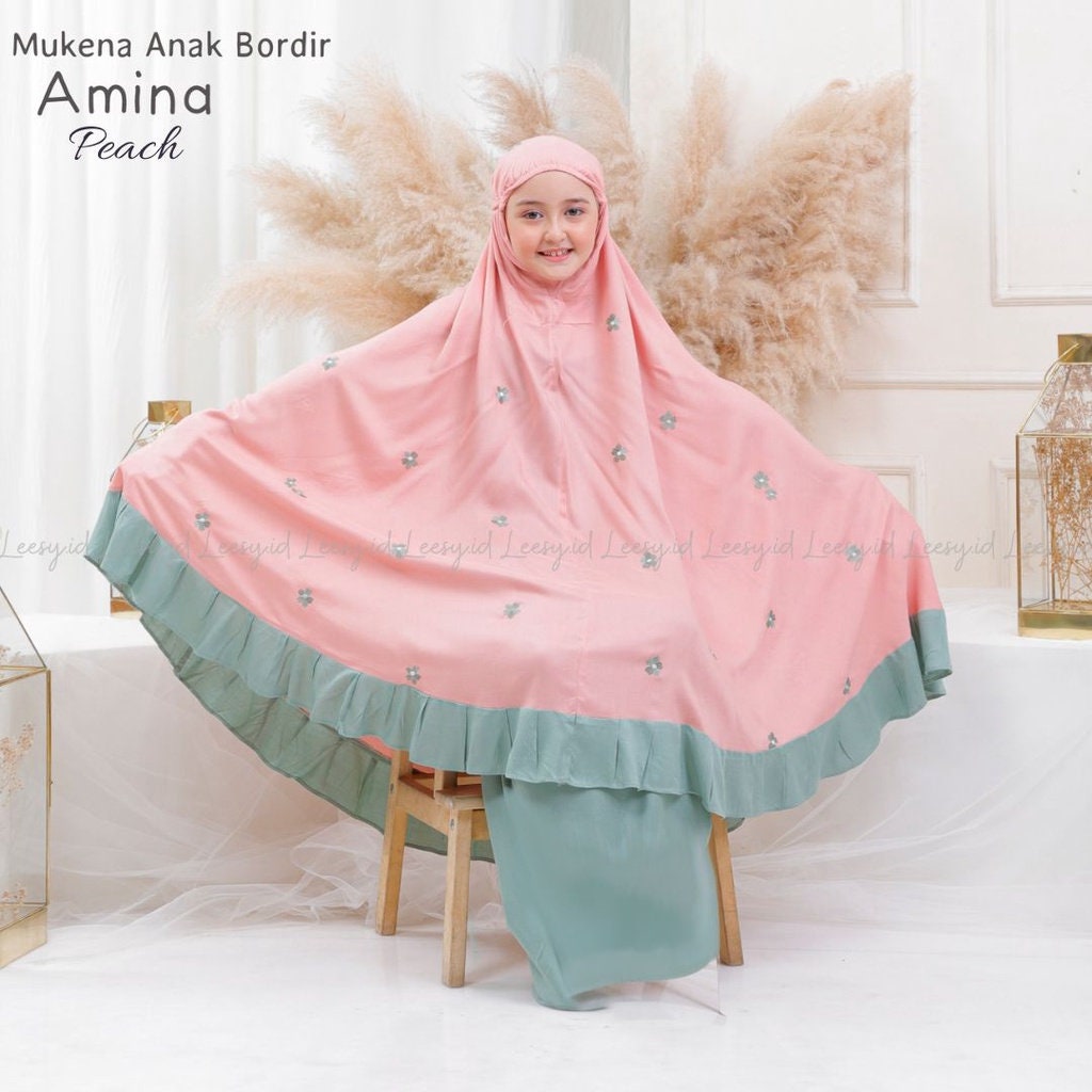 Muslim Prayer Dress for Kids Girls / Islamic Prayer Dress / Islamic ...