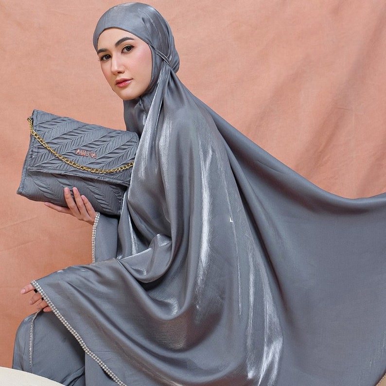 Muslim Prayer Dress Shimer Amora Series /islamic Prayer Dress / Islamic ...