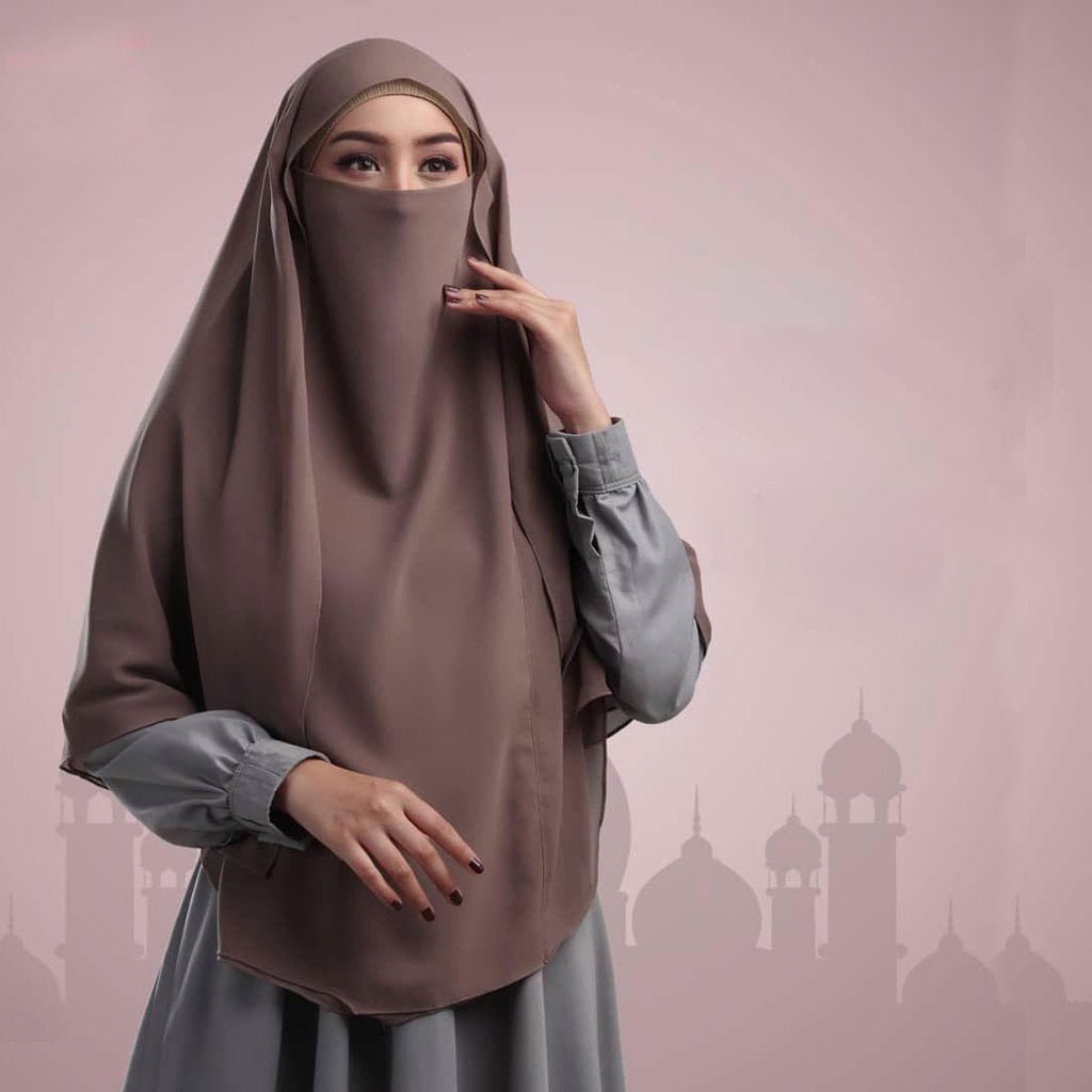 Instant Khimar | Instant Hijab | Instant Hijab Niqab - Etsy