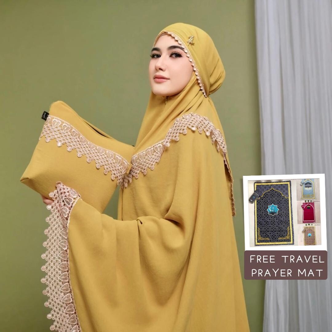 Muslim Prayer Dress FREE Travel Prayer Mat /islamic Prayer Dress ...