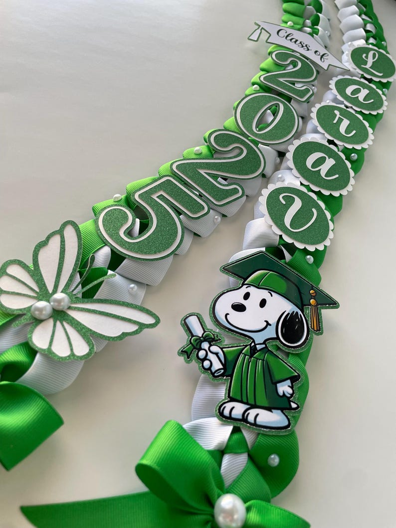 Graduation Lei Grad Lei Grad Lei Promotion Gift Graduation Gift Braided ...