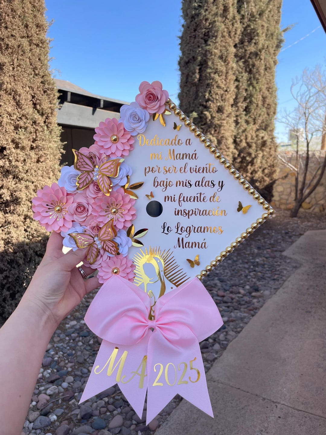 MA Graduation Cap Topper Grad Cap 2026 Graduate Cap Decor Cap Design ...