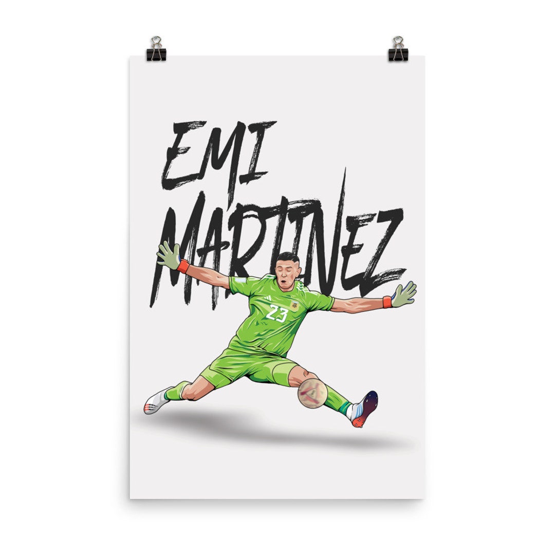 Emi Martinez World Cup Final Save Argentina 24"x36" Inch Poster - Etsy