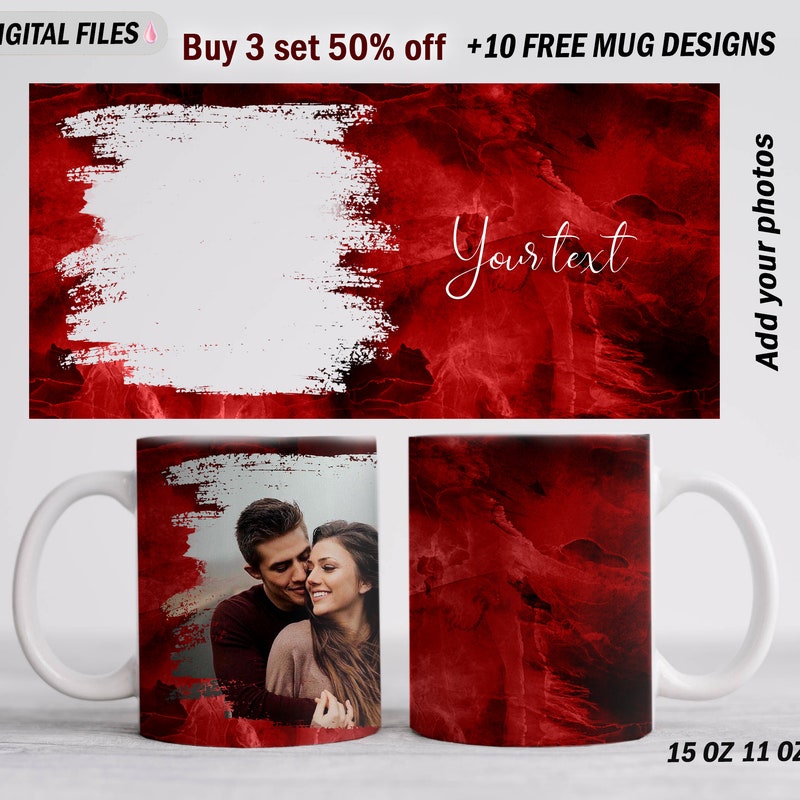 Red Mug - Etsy