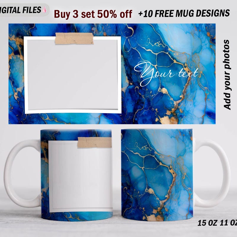 Marble Coffee Mug - Etsy