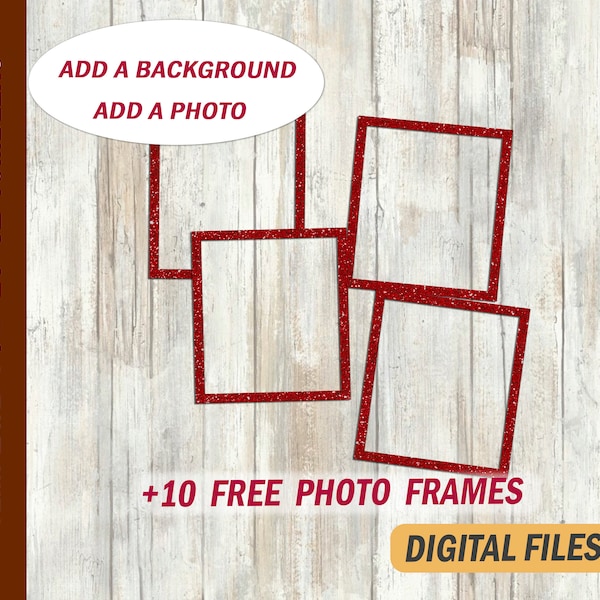 Bling Photo Frame - Etsy