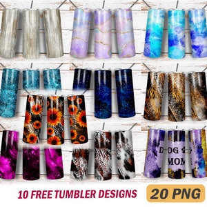 Maroon Tumbler Png Files for Sublimation Designs Marble 20 Oz Skinny ...