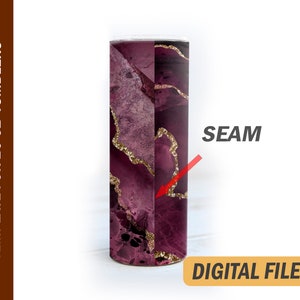 Maroon Tumbler Png Files for Sublimation Designs Marble 20 Oz Skinny ...