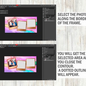 Happy Birthday Mug Sublimation Design With 2 Photo Frames Image Mug ...