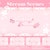 Vtuber Asset ⋄ BRB Sticky Note Set ⋄ Red/pink/orange/yellow/green/blue ...