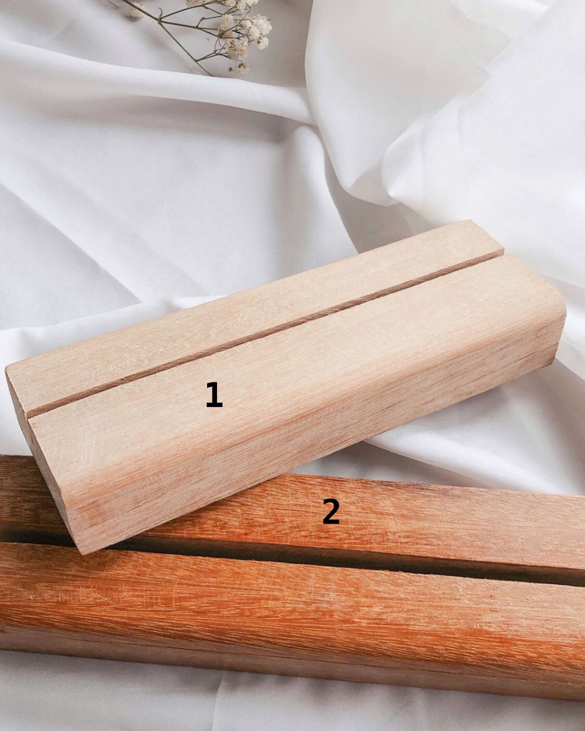 Round Mirror Wooden Base, Mirror Real Glass, Table Top Decor, Glass ...