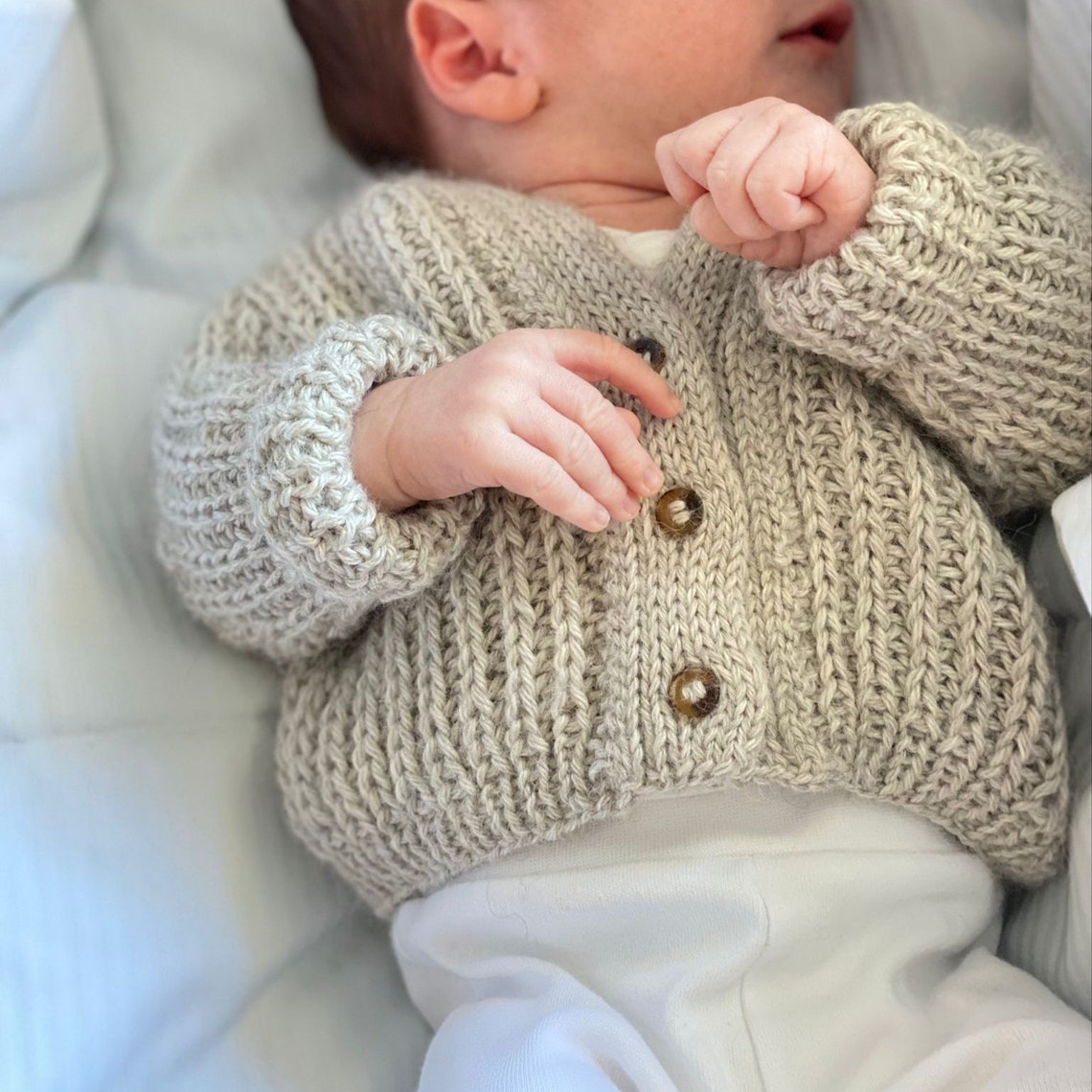 Aaron's Cardigan Knitting Pattern for Boys and Girls, Babies and Kids ...