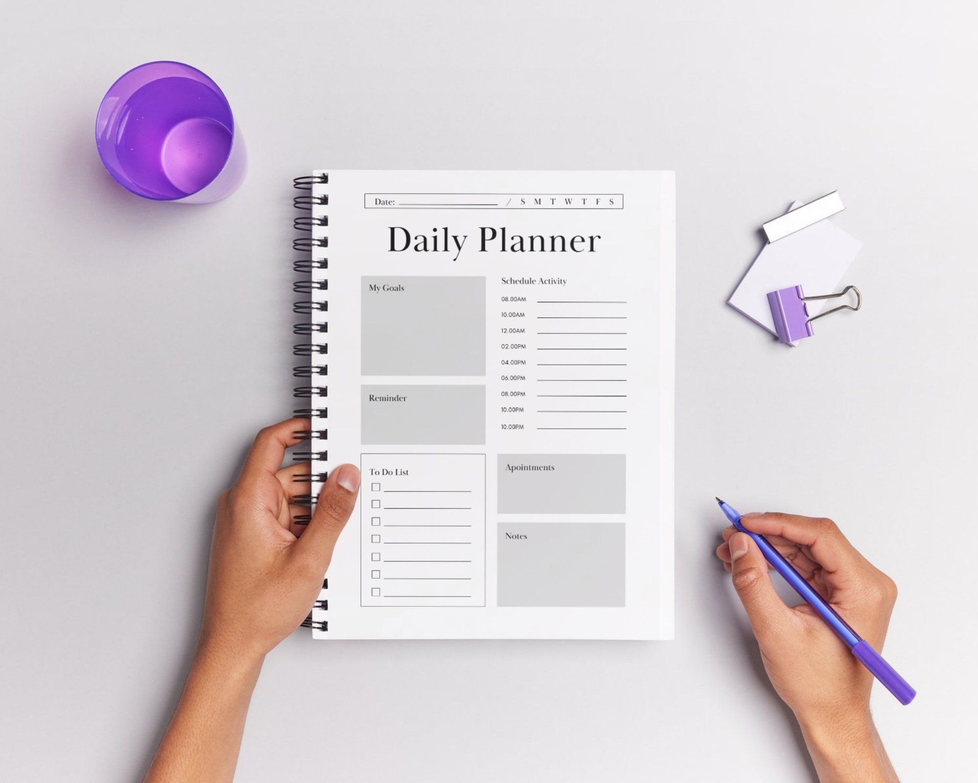 Productivity Planner, Activity Planner, Printable Planner, Life Planner ...