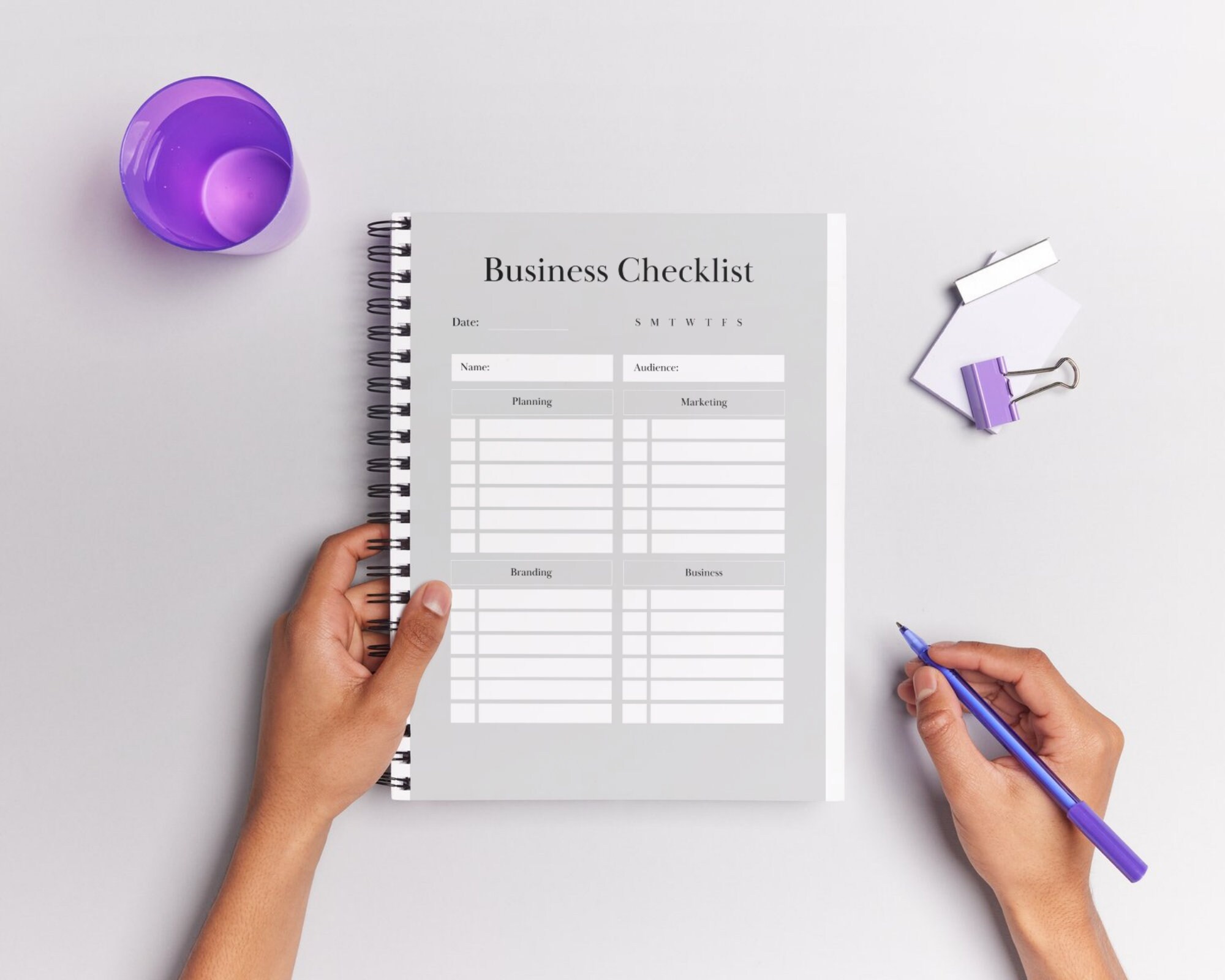 Professional Printable Business Planner, Printable Business Planner ...