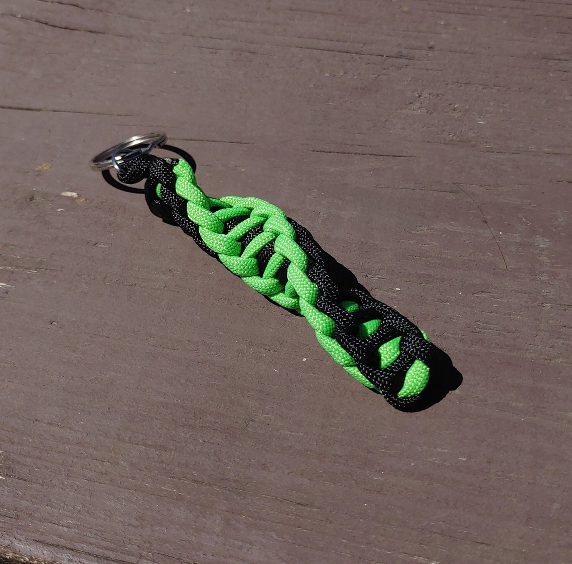 Paracord Neon Keychains - Double Helix Wrapture - Etsy