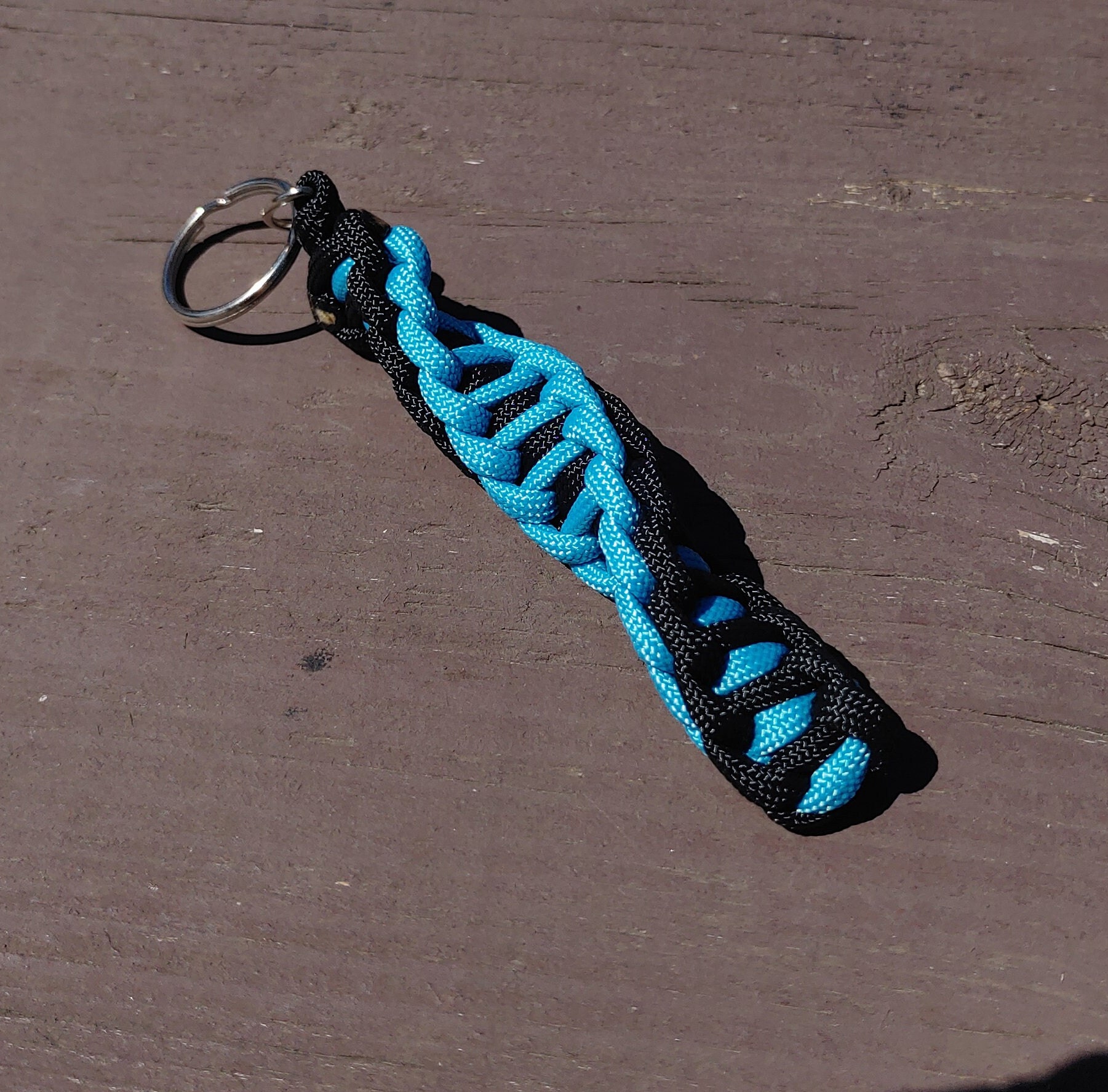 Paracord Neon Keychains - Double Helix Wrapture - Etsy