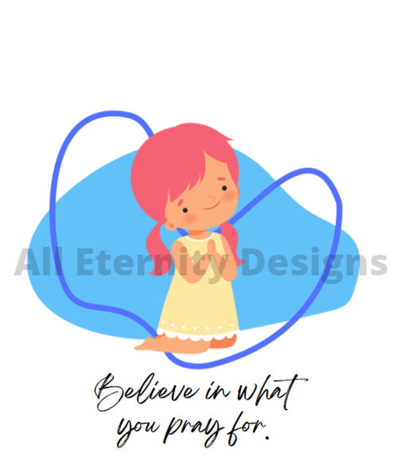 Praying Children SVG, JPG, PNG, Pdf, Praying Children Digital Images - Etsy