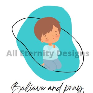 Praying Children SVG, JPG, PNG, Pdf, Praying Children Digital Images - Etsy