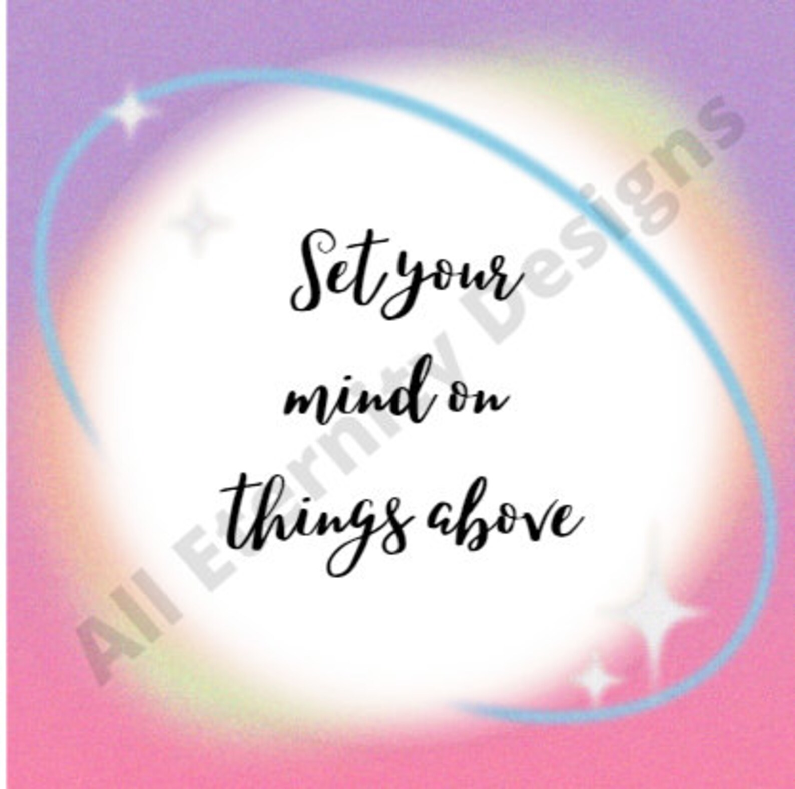 Set Your Mind on Things Above SVG, JPG, PNG, Pdf, Set Your Mind on ...