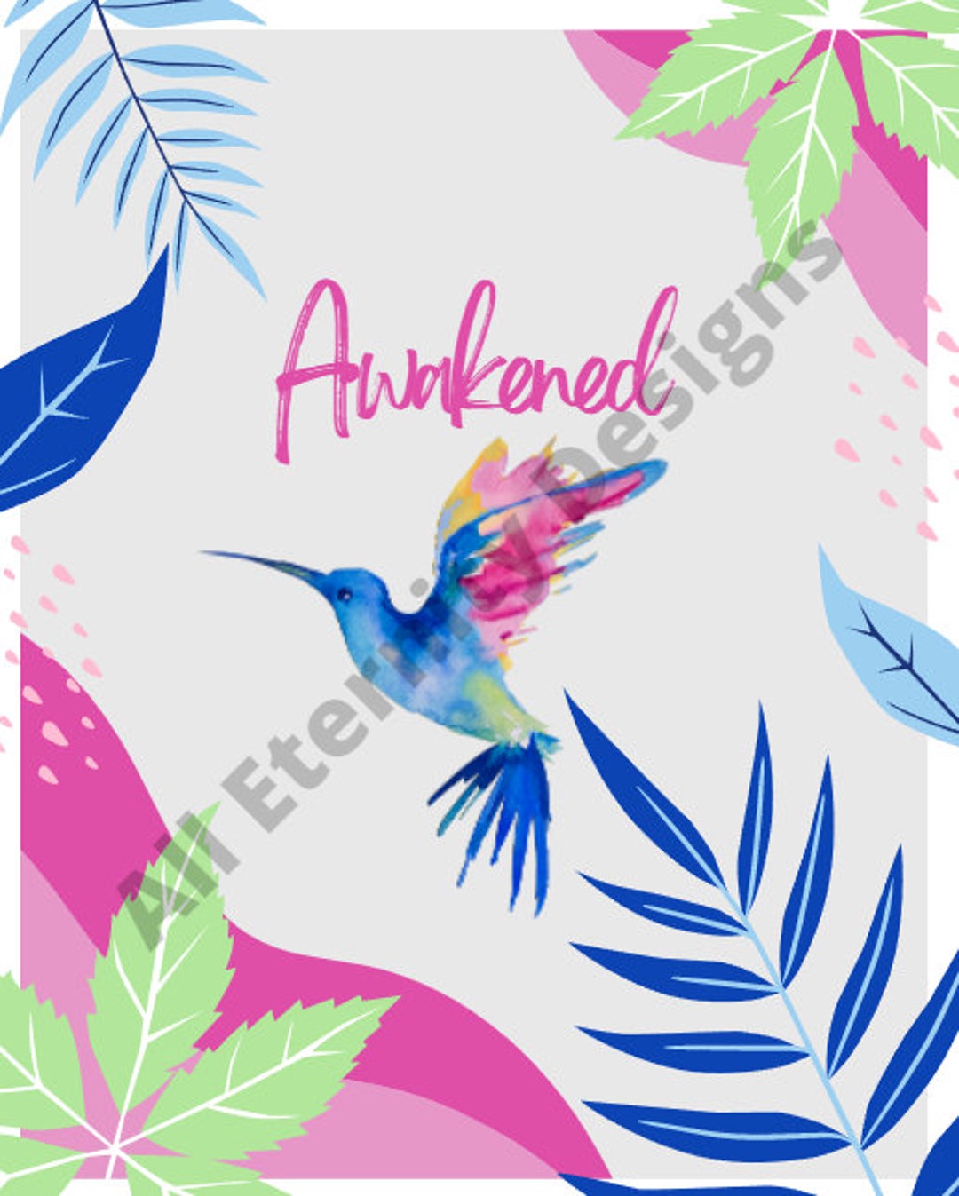 Awakened SVG, JPG, PNG, Pdf, Awakened Digital Image - Etsy
