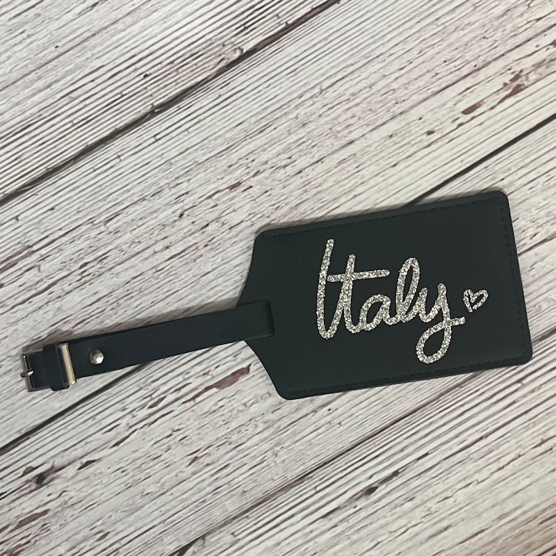 Italy Luggage Tags - Etsy