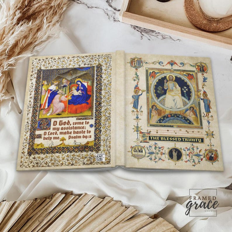 Medieval the Blessed Trinity Journal, Christian Art Notebook, Medieval ...