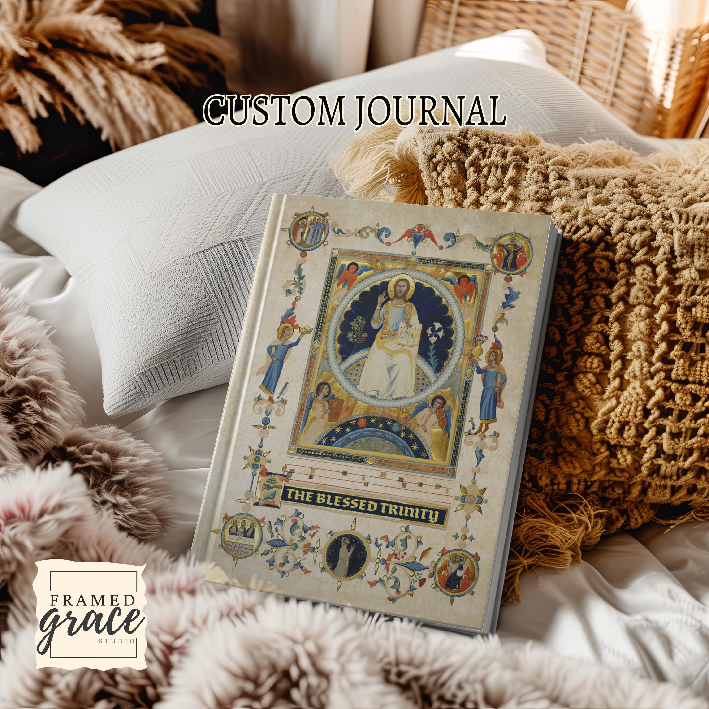 Medieval the Blessed Trinity Journal, Christian Art Notebook, Medieval ...