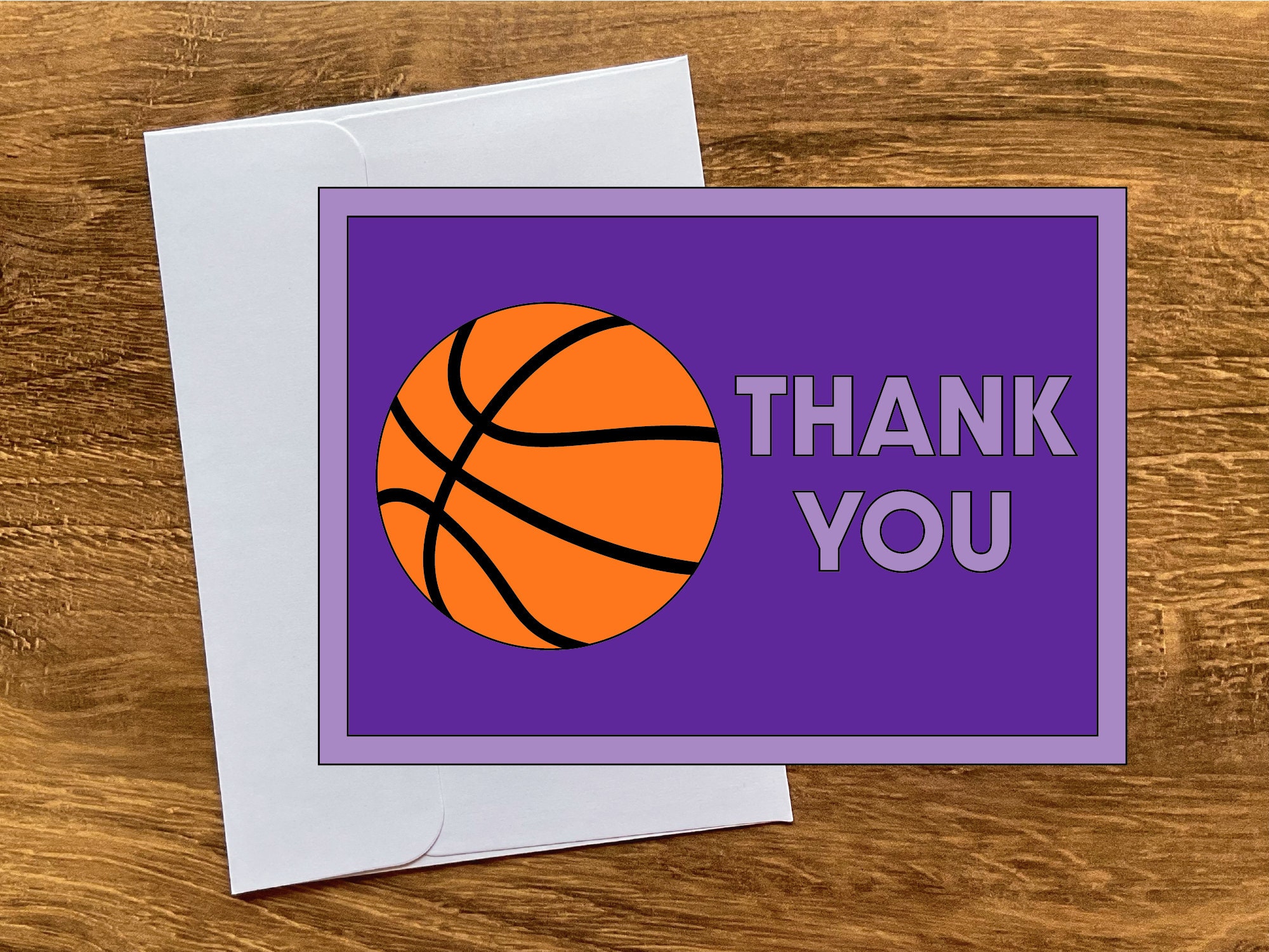 Basketball Coach Thank You Printable Digital Download Card. Digital ...