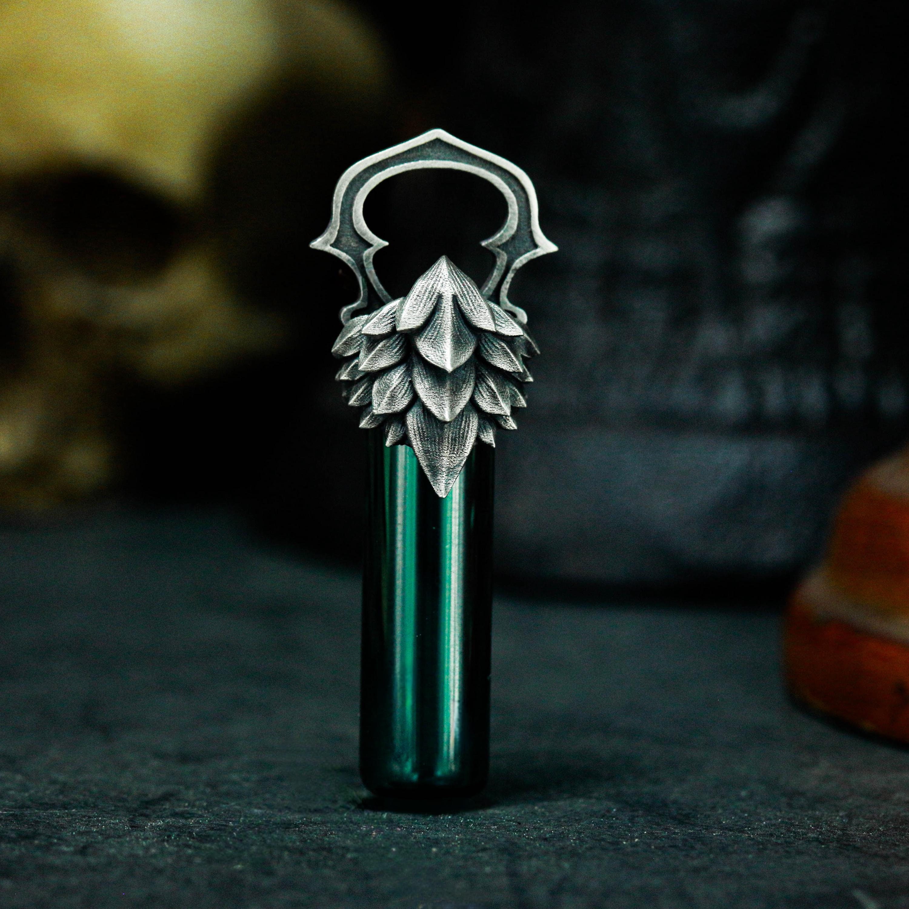 Dragon Scale Snake Scale Glass Bottle Urn Pendant Scale Barb Memorial ...