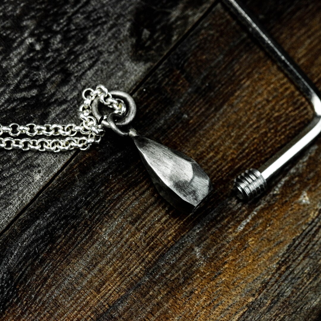 Cremation Urn Necklace, Teardrop Urn, Pet Lost Jewelry - Cremation Ash ...