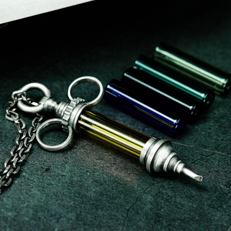 Syringe Necklace - Etsy