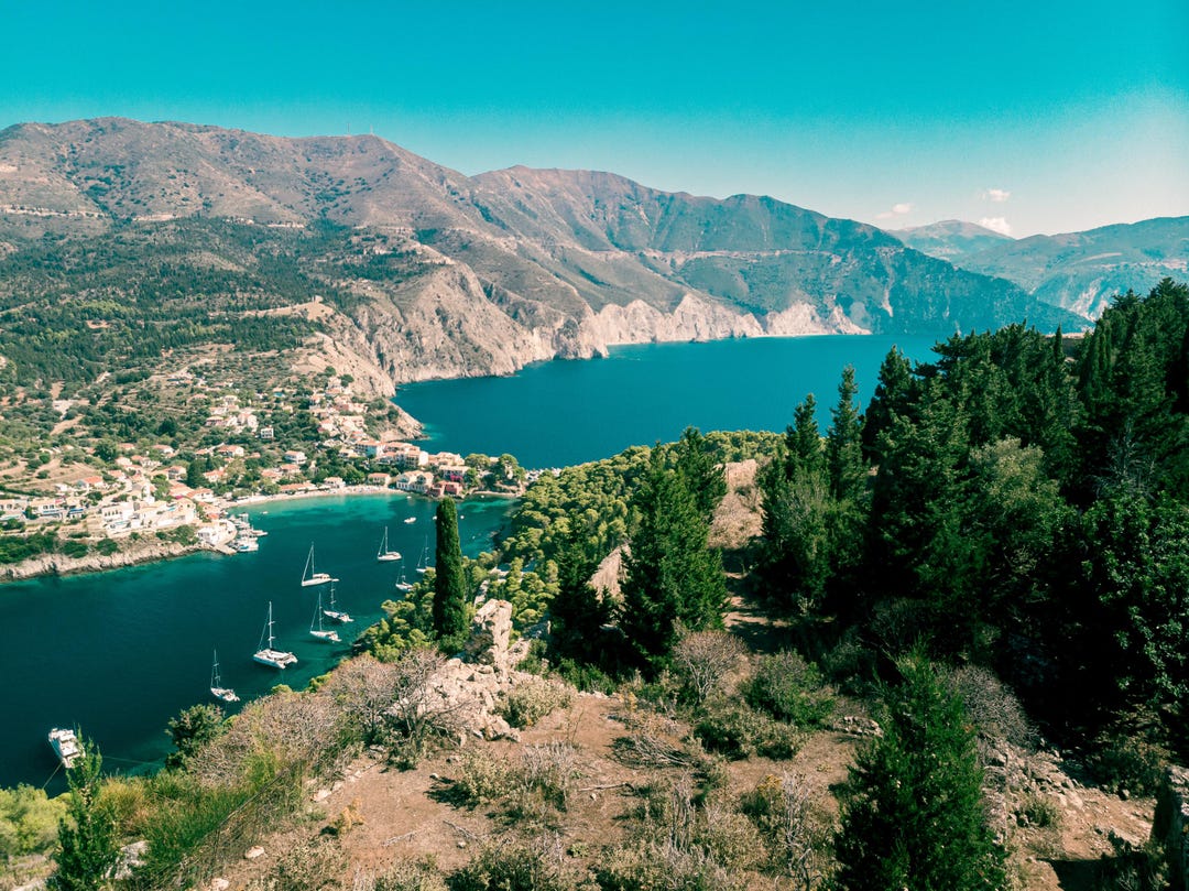 Digital Download: Stunning Assos Village Photo, Kefalonia, Greece ...