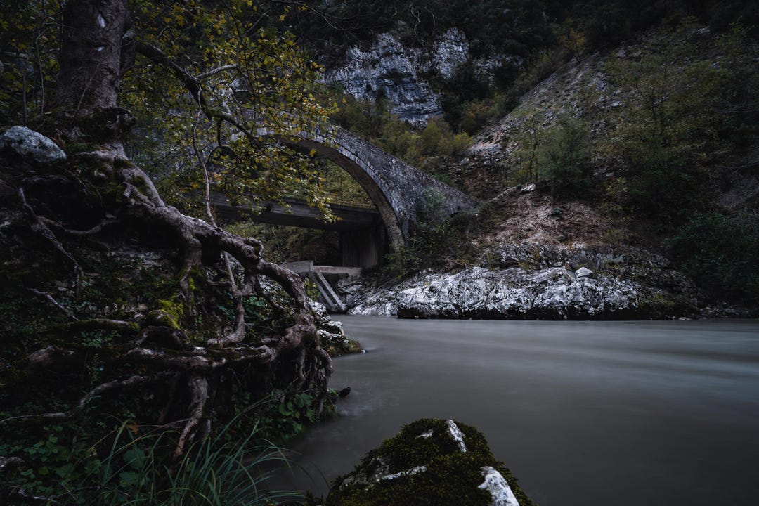 Greek Stone Bridge Photo Collection: High-resolution Wall Art (digital ...